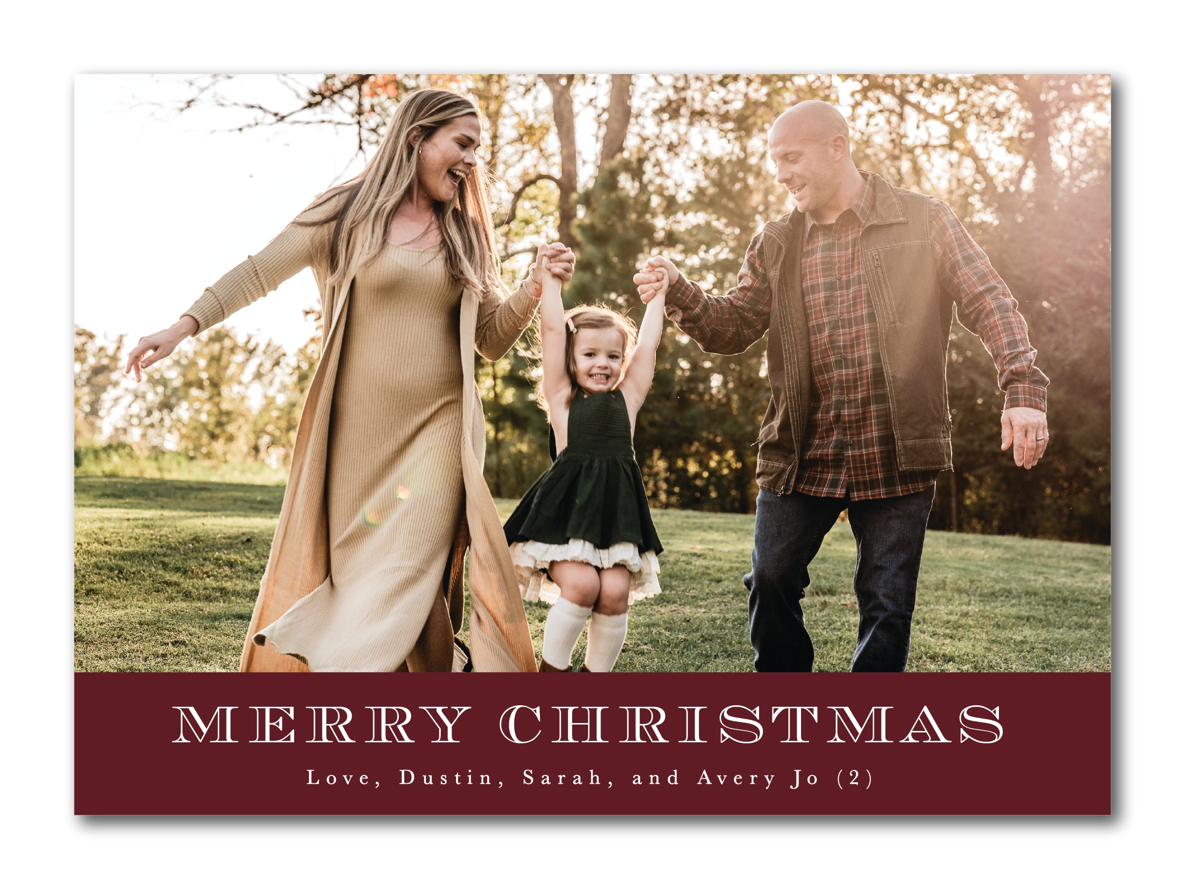 The Dustin Christmas Card – Ledgewood Fine Stationery